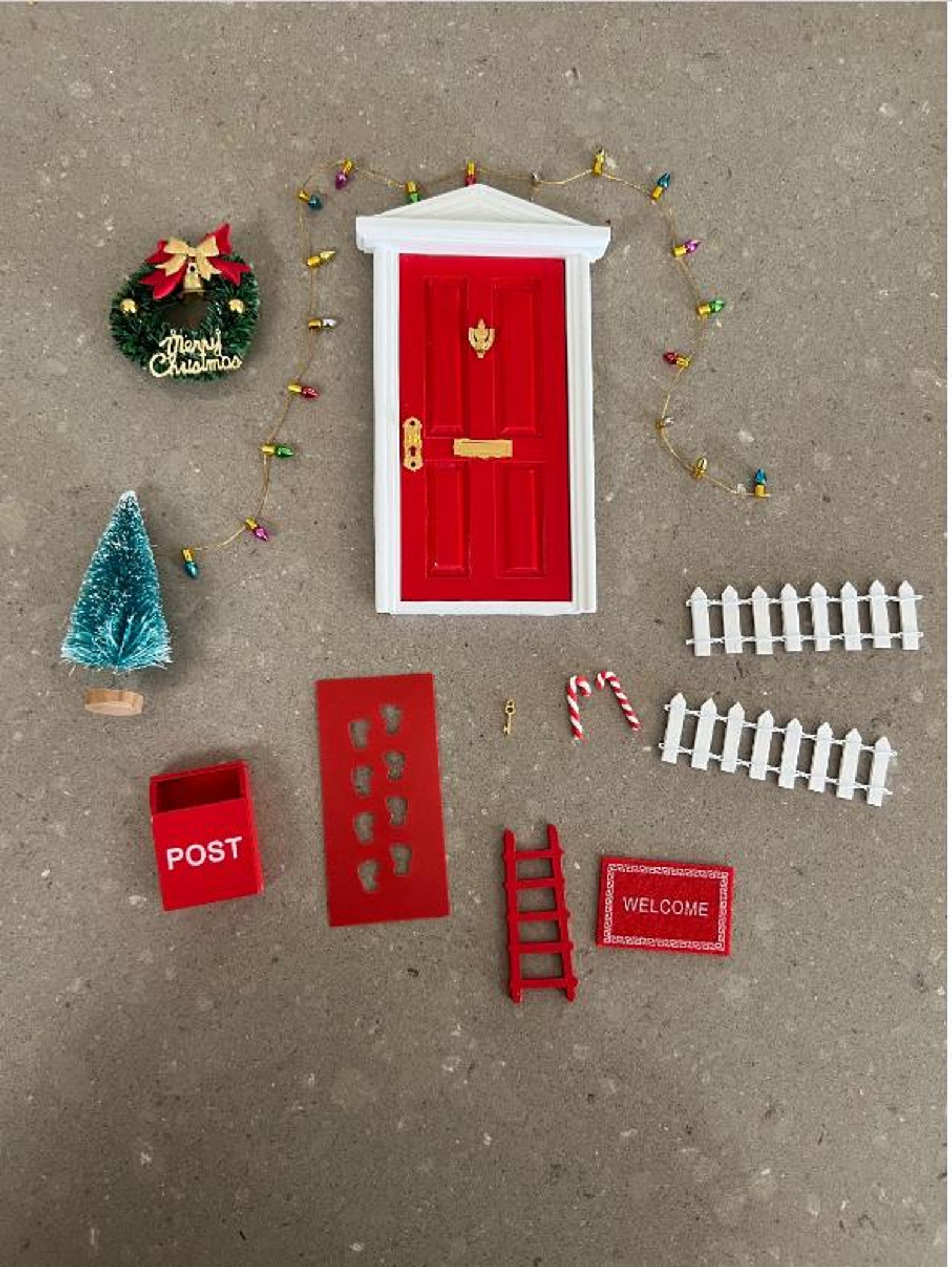 Christmas Elf Door, Magic Elf Door, Elf Accessories, Elf Doll, Elf ...