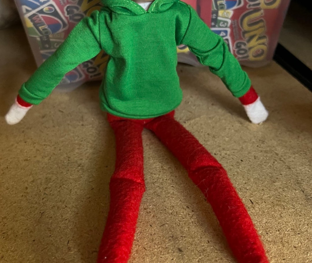 Christmas Elf Hoodie, Elf Shirt, Elf Sweater, Christmas Doll Hooded ...