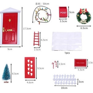 Christmas Elf Door, Magic Elf Door, Elf Accessories, Elf Doll, Elf ...