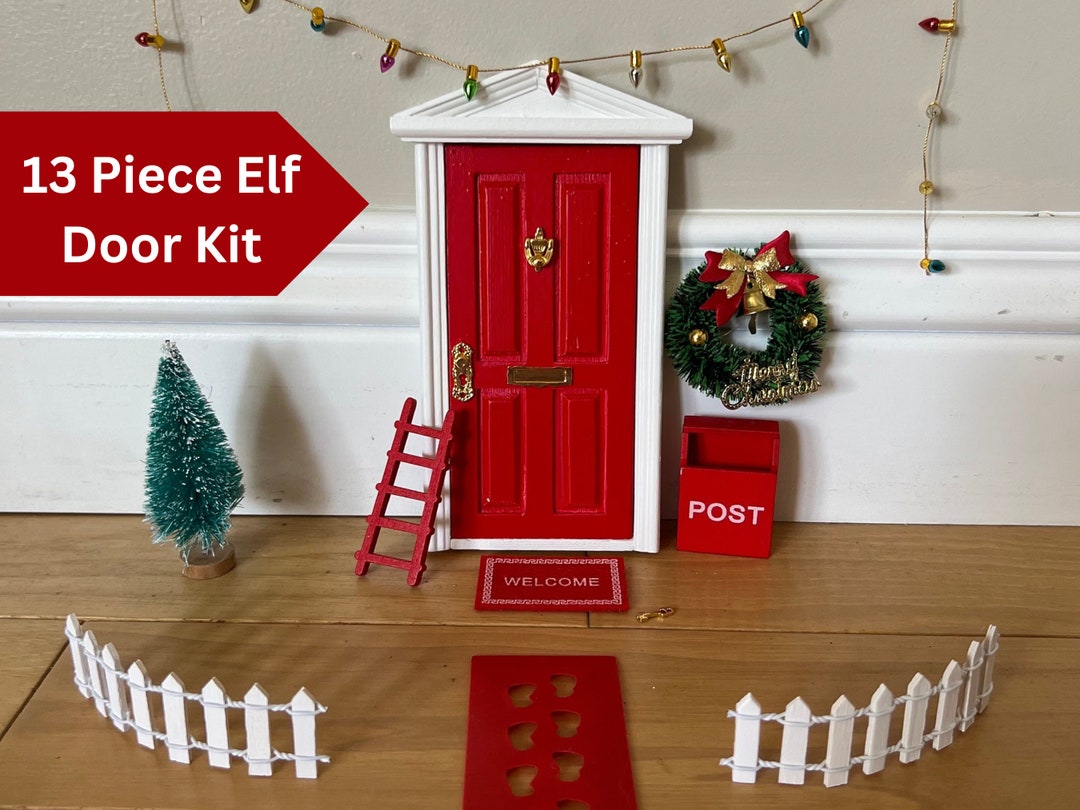 Christmas Elf Door, Magic Elf Door, Elf Accessories, Elf Doll, Elf ...