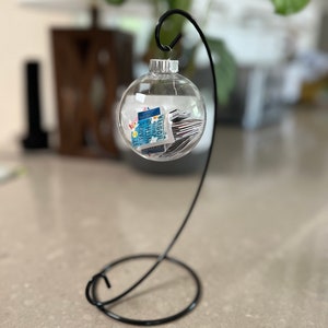 Miniature Book Ornament for a Book Club, Custom Year of Books Ornament ...