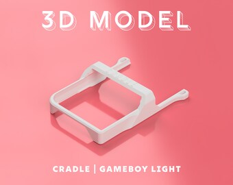 Gameboy Pocket Cradle Printable 3D Model - Etsy