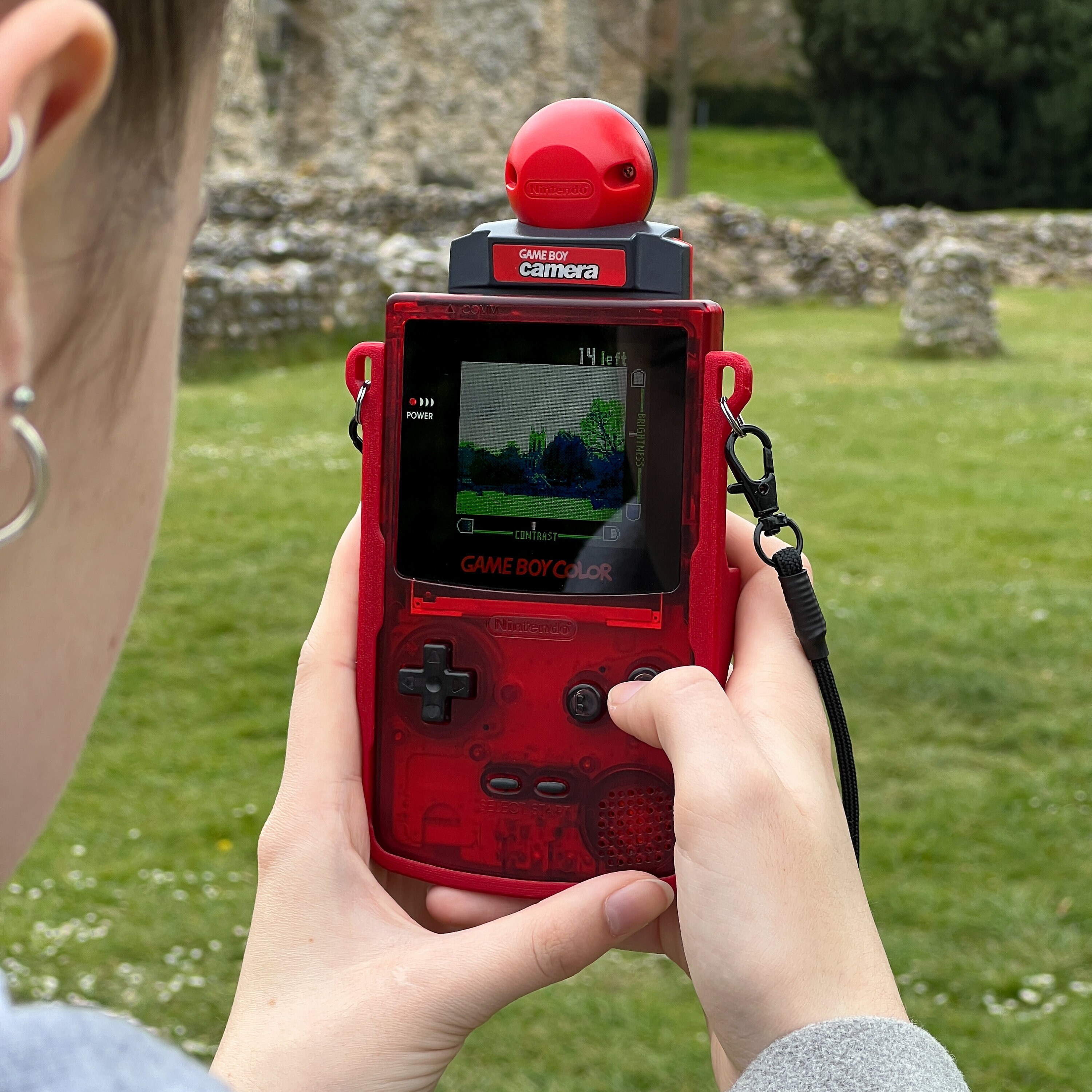 Gameboy Color Stereo Front Shell — RandomPrint.co