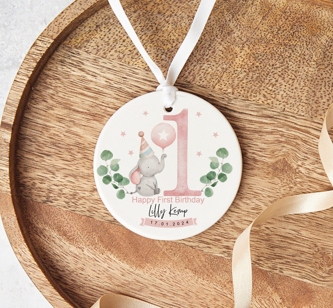 1st Birthday Keepsake, Girl Birthday Gift, 1st 2nd 3rd Birthday Gift ...