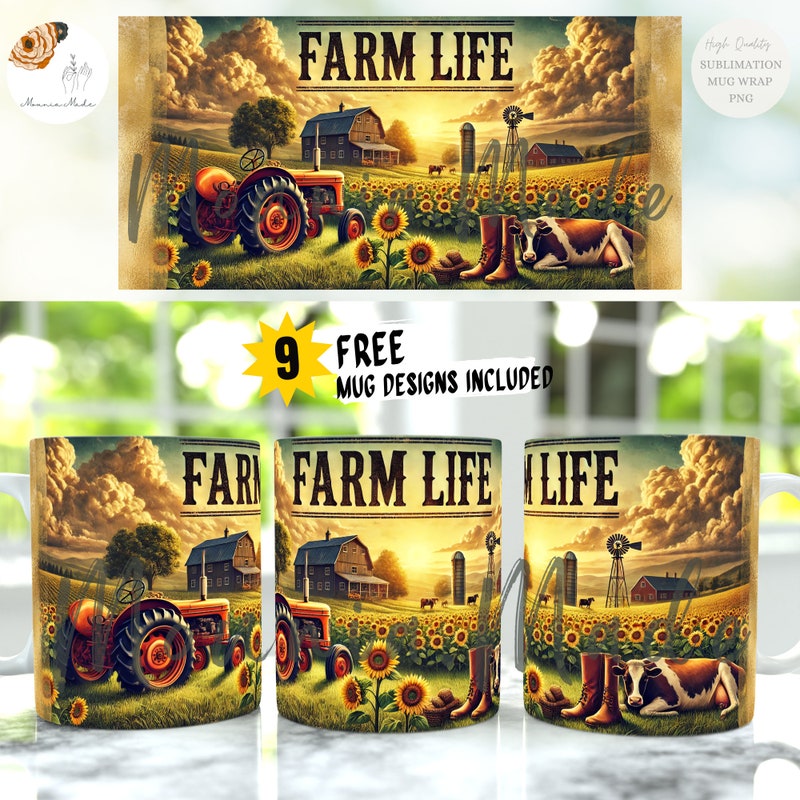Farm Mugs - Etsy