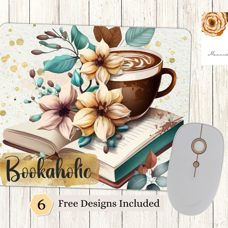 Book Lover Mouse Pads - Etsy Canada