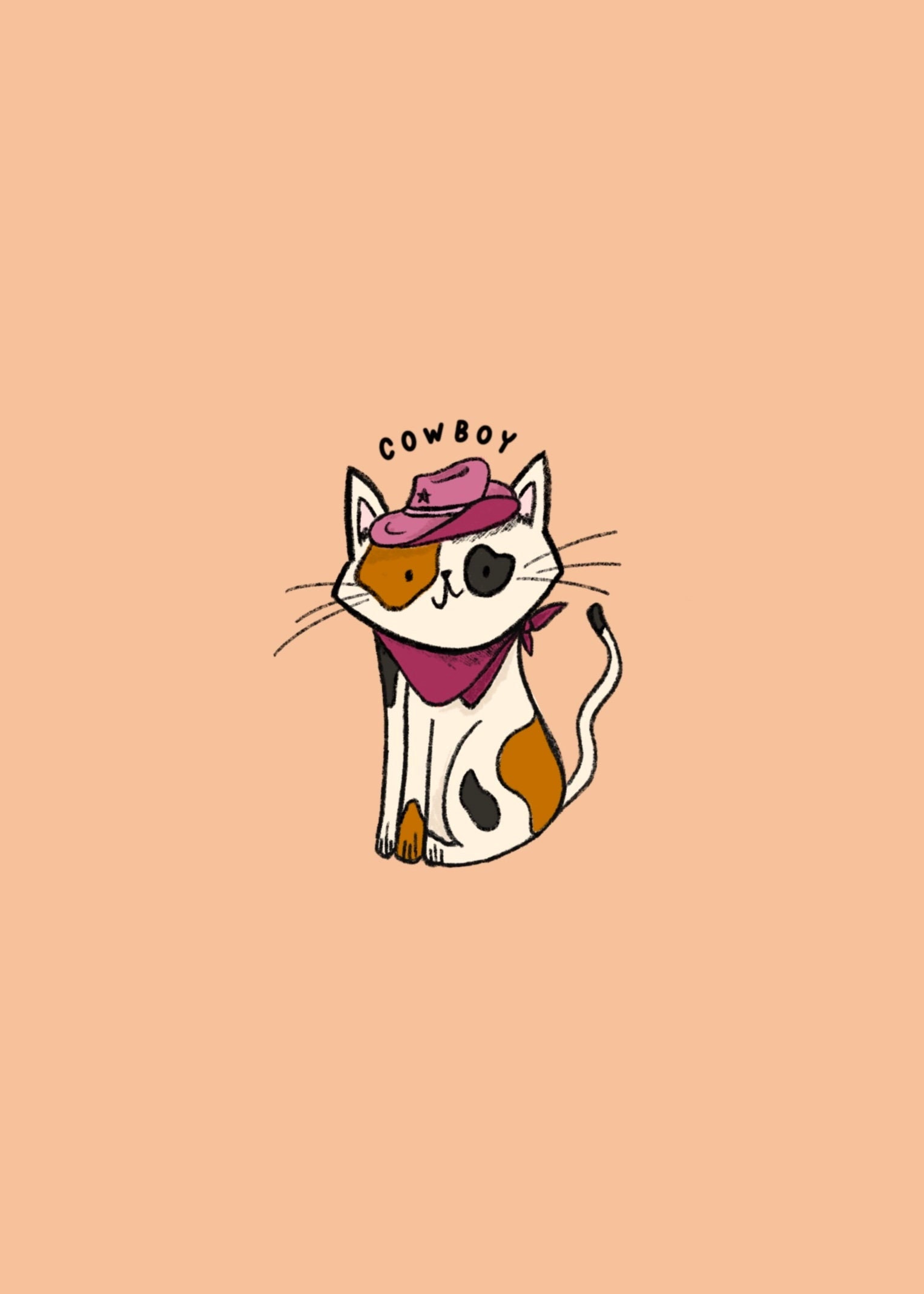 Cowboy the Calico - Etsy