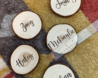 Wood Burned Name - Etsy