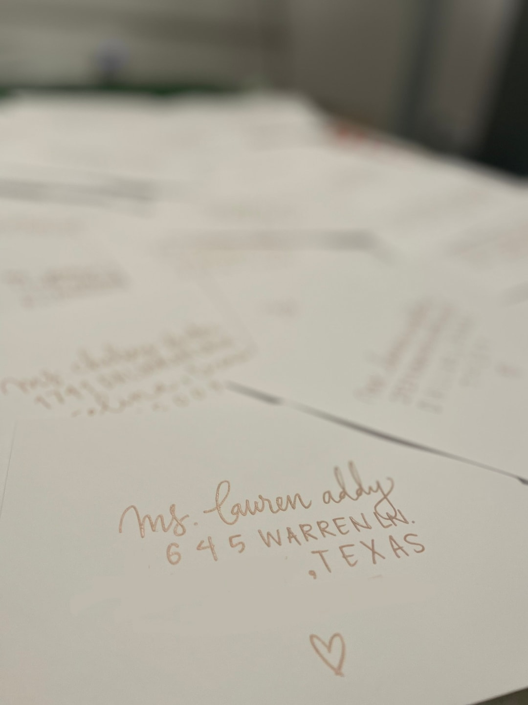 Envelope Calligraphy Hand Written Addressed Custom Envelopes - Etsy