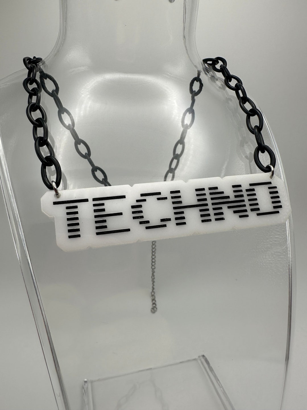 TECHNO Necklace Rave Necklace Unisex Rave Necklace - Etsy