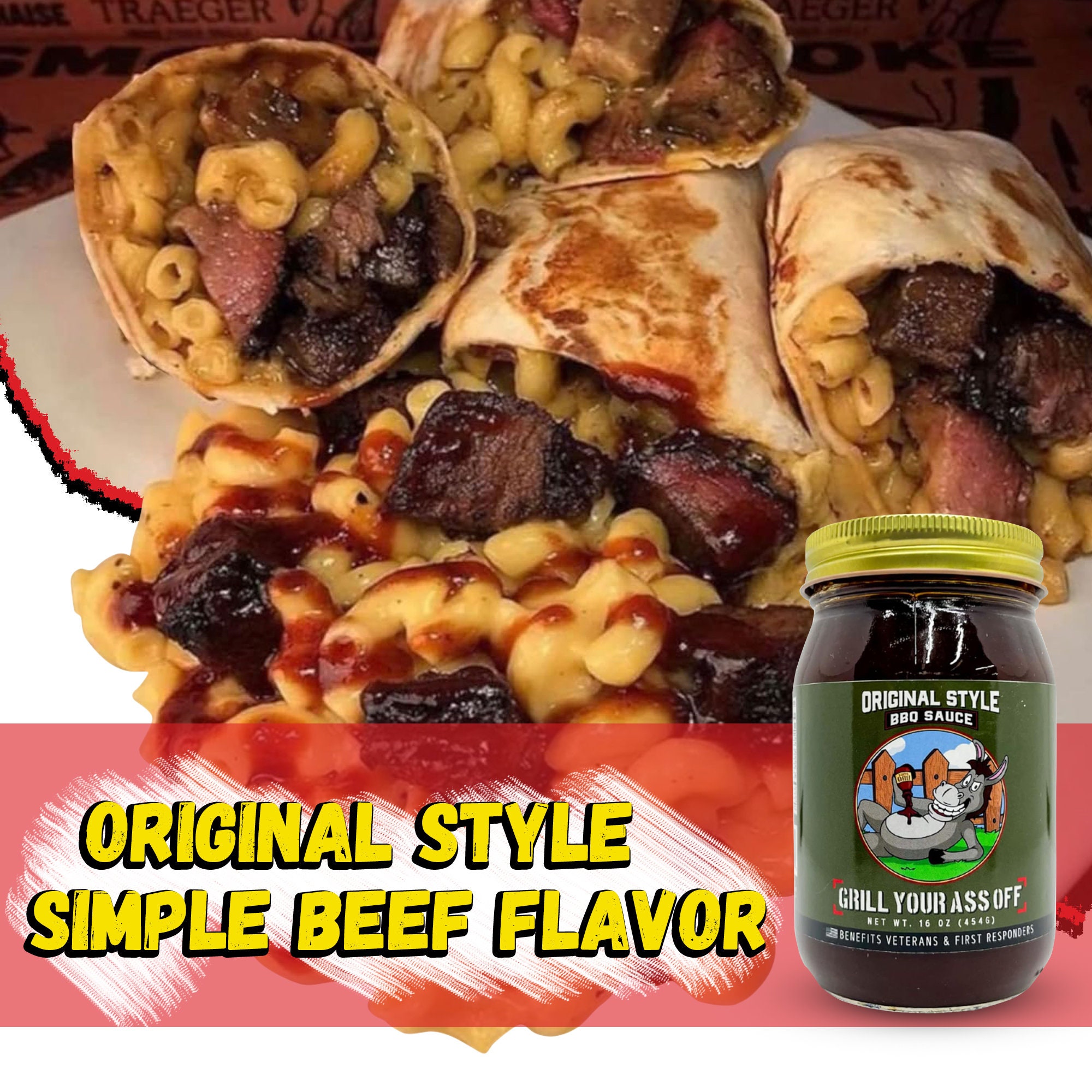 Original Style BBQ Sauce Exploding With Flavor for Turkey, Chicken ...