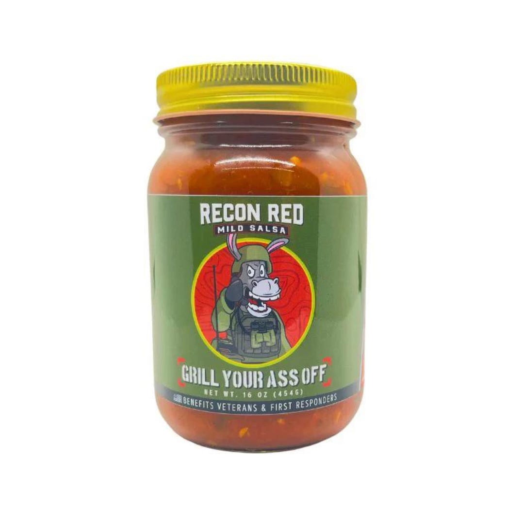 Recon Red Mild Salsa All Natural Tomato & Jalapeño Blend No MSG, Gluten ...
