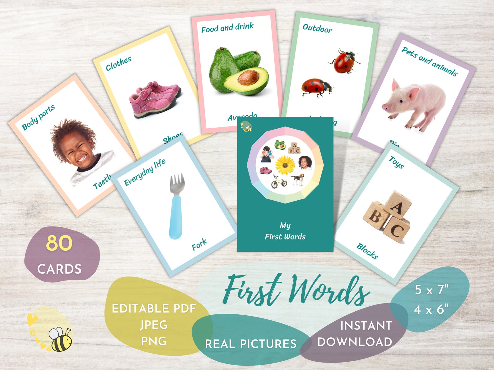 First 100 Words Board Books - Mommy Evolution
