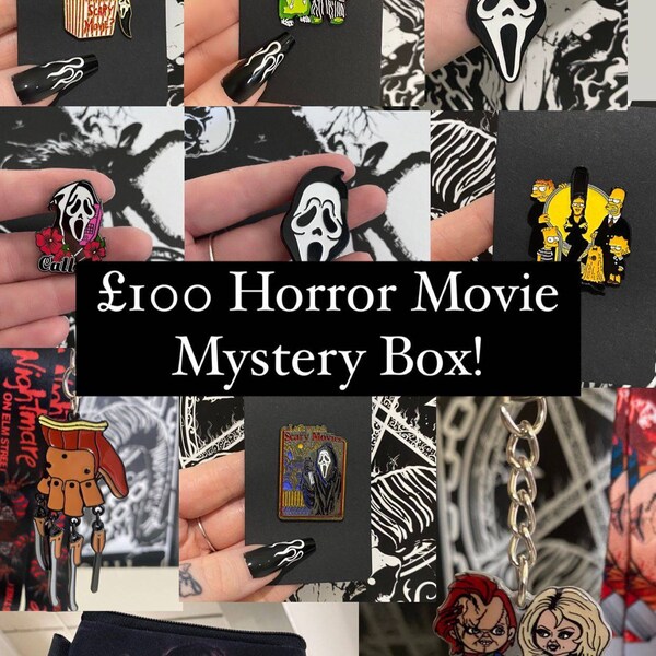 Horror Movie Mystery Box - Etsy