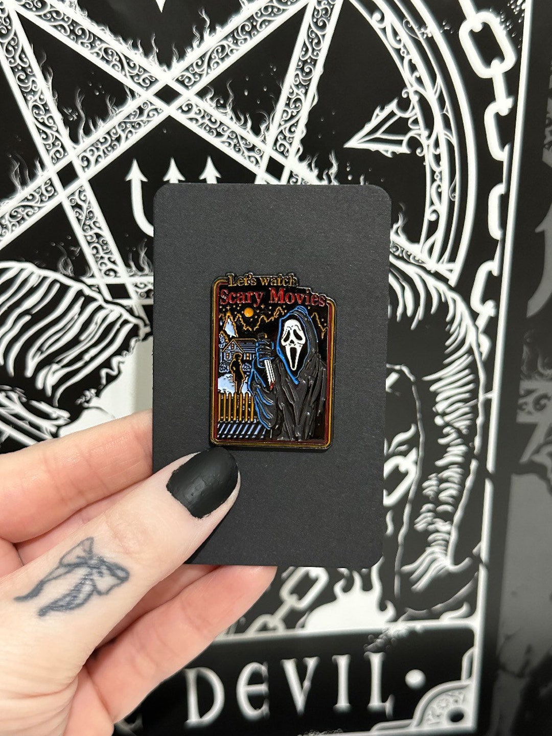 Scream Horror Movie Pin - Etsy