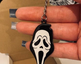 Scream no You Hang Up Resin Keychain | Etsy