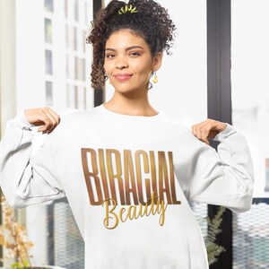 Biracial Beauty Organic Cotton Sweatshirt - Etsy