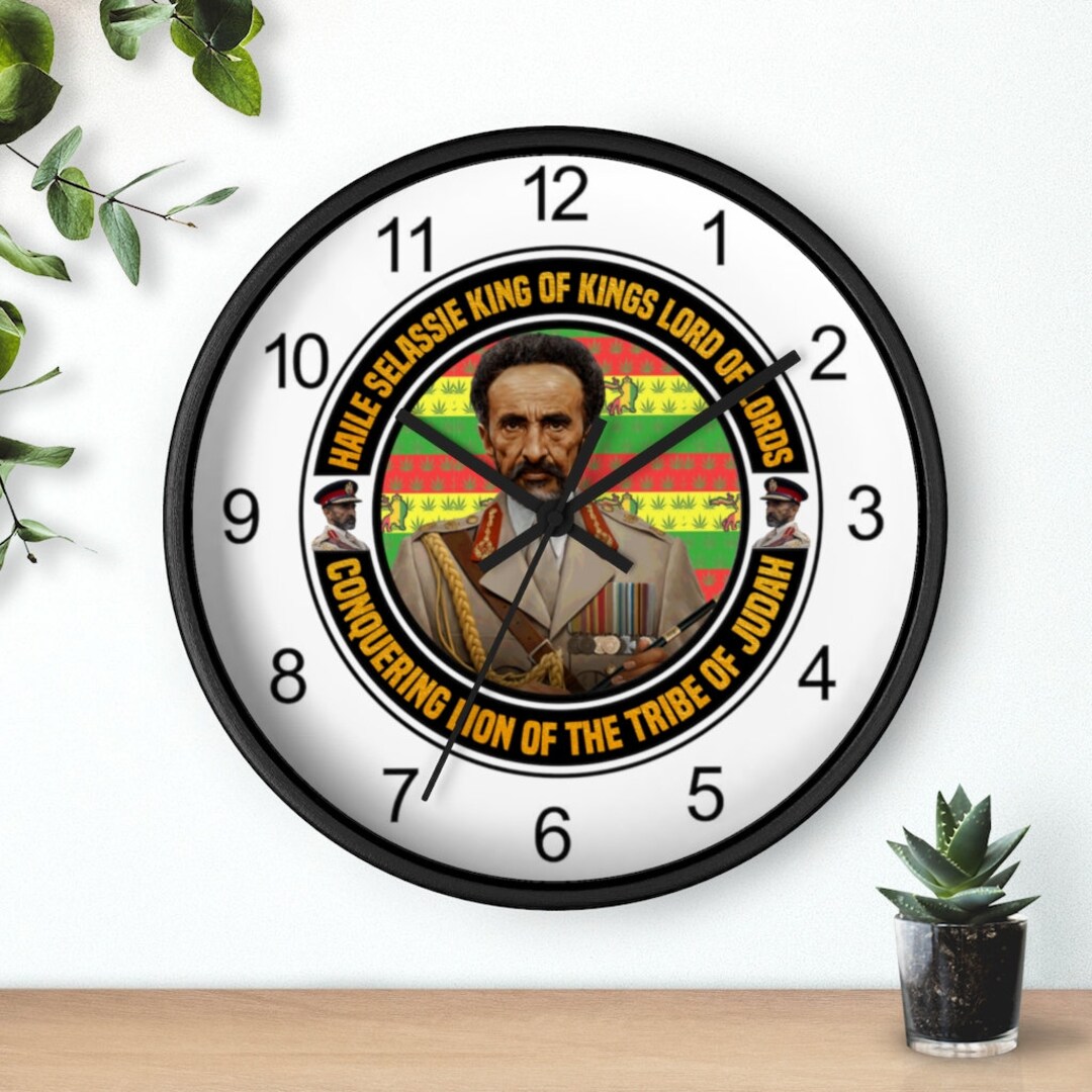 Emperor Haile Selassie Lord of Lords King of Kings 10inch Afrocentric ...