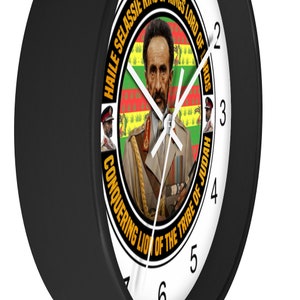 Emperor Haile Selassie Lord of Lords King of Kings 10inch Afrocentric ...