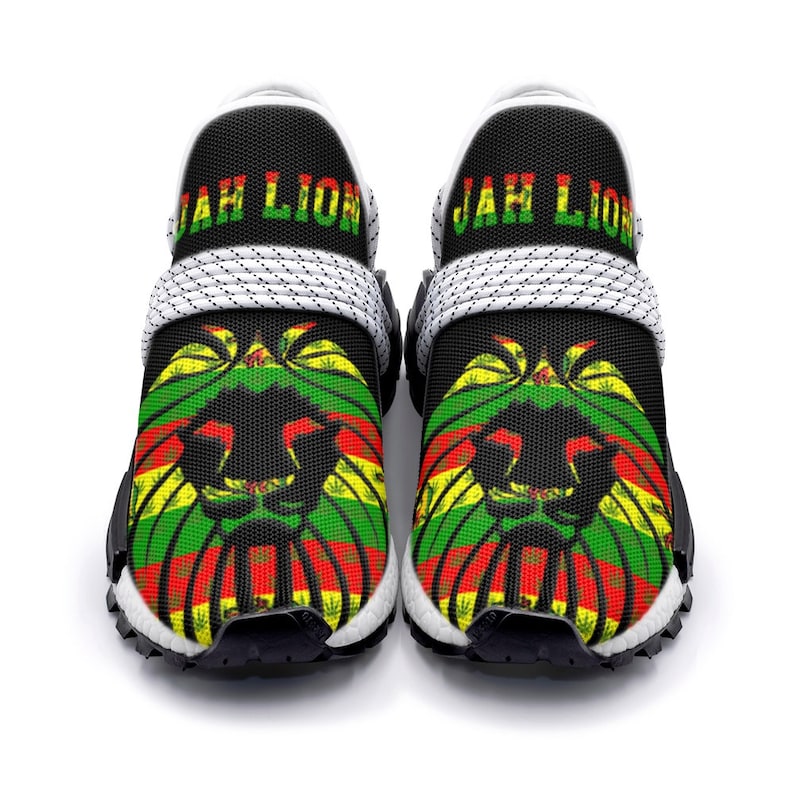 JAH Lion Unisex Lightweight Sneaker - Afro - Caribbean - Etsy