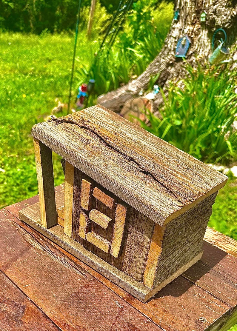 The Rustic Retreat Cottage Birdhouse - Etsy