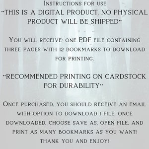 Printable Stephen King Bookmarks Set of 12/ Author Bookmark / Writer ...