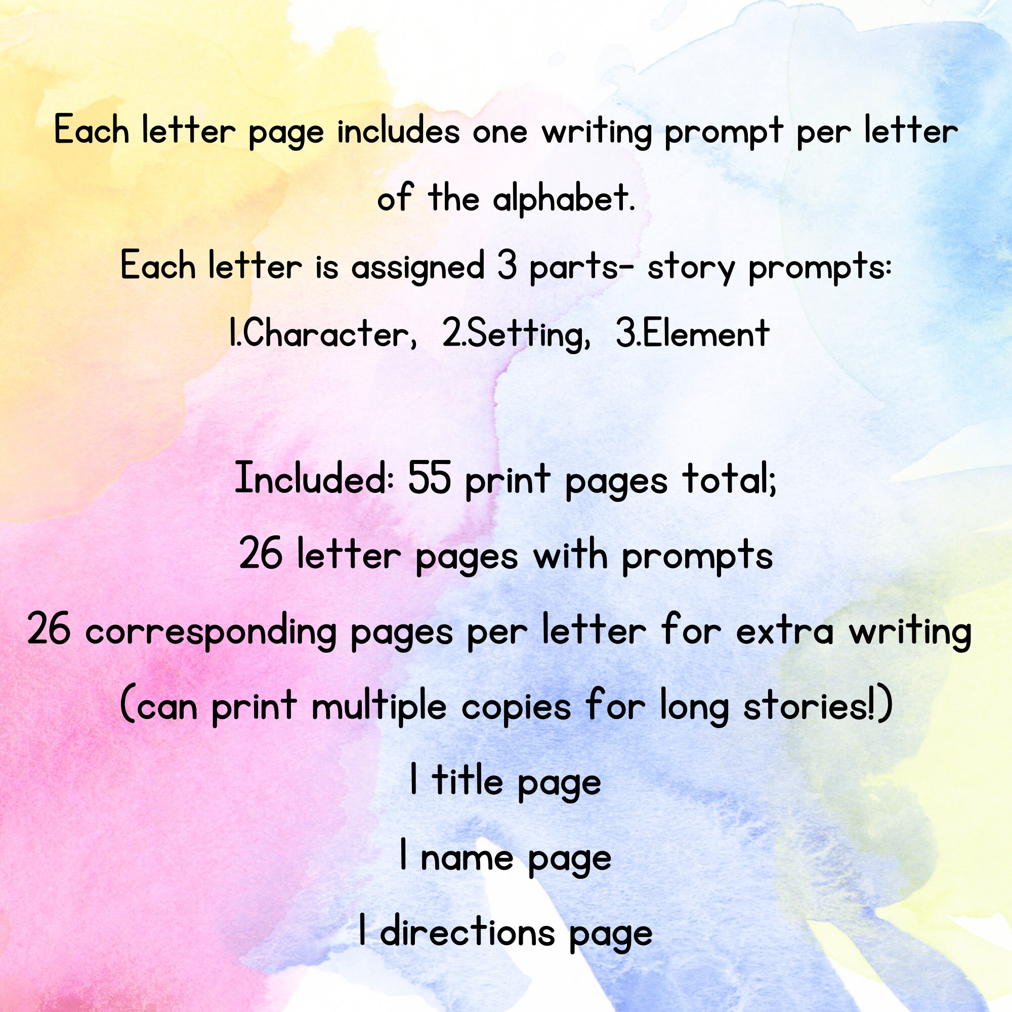 Kids Stories Writing Prompts/childrens Book Ideas Adult Author Prompt ...