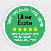 Uber Eats Tracker Template: Delivery Log | Performance Statistics ...