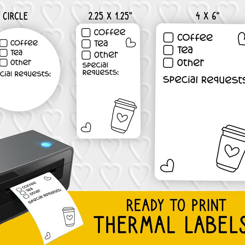 Coffee Label Printers - Etsy