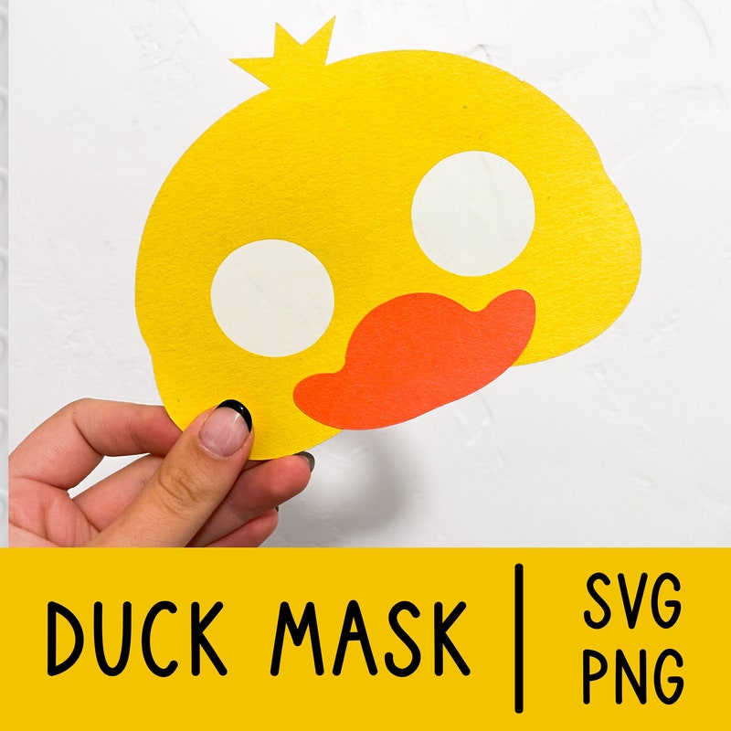 Duck Mask - Etsy
