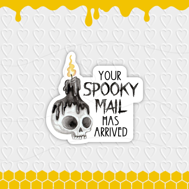 Your Spooky Mail Has Arrived Digital Design | Thank You And/or Pen Pal ...