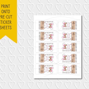 Hoppy Mail Has Arrived Digital Design | Easter Small Business / Pen Pal ...