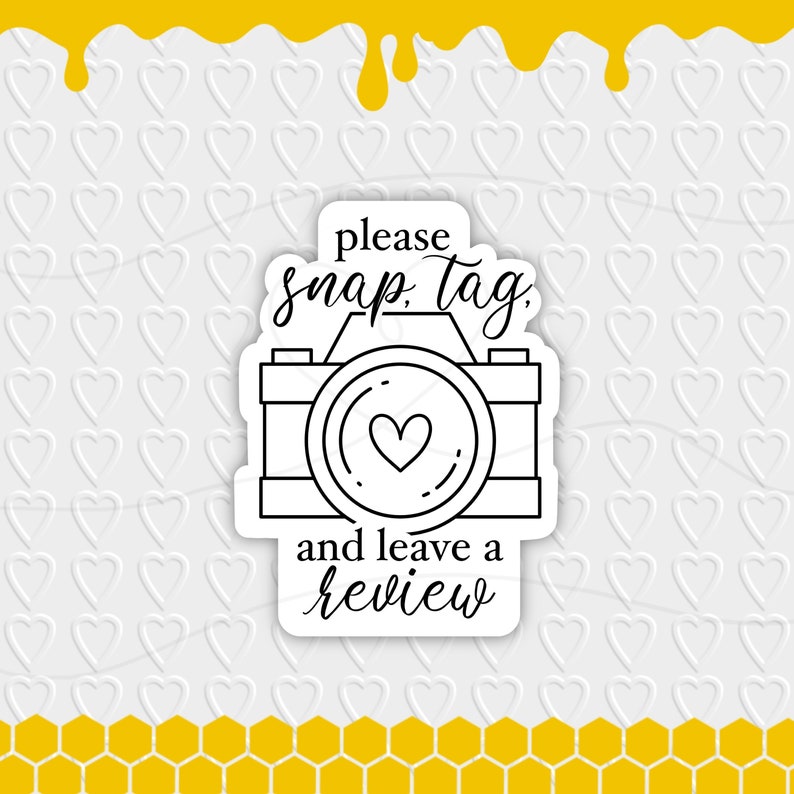 Please Snap Tag and Leave a Review Digital Design Clean - Etsy