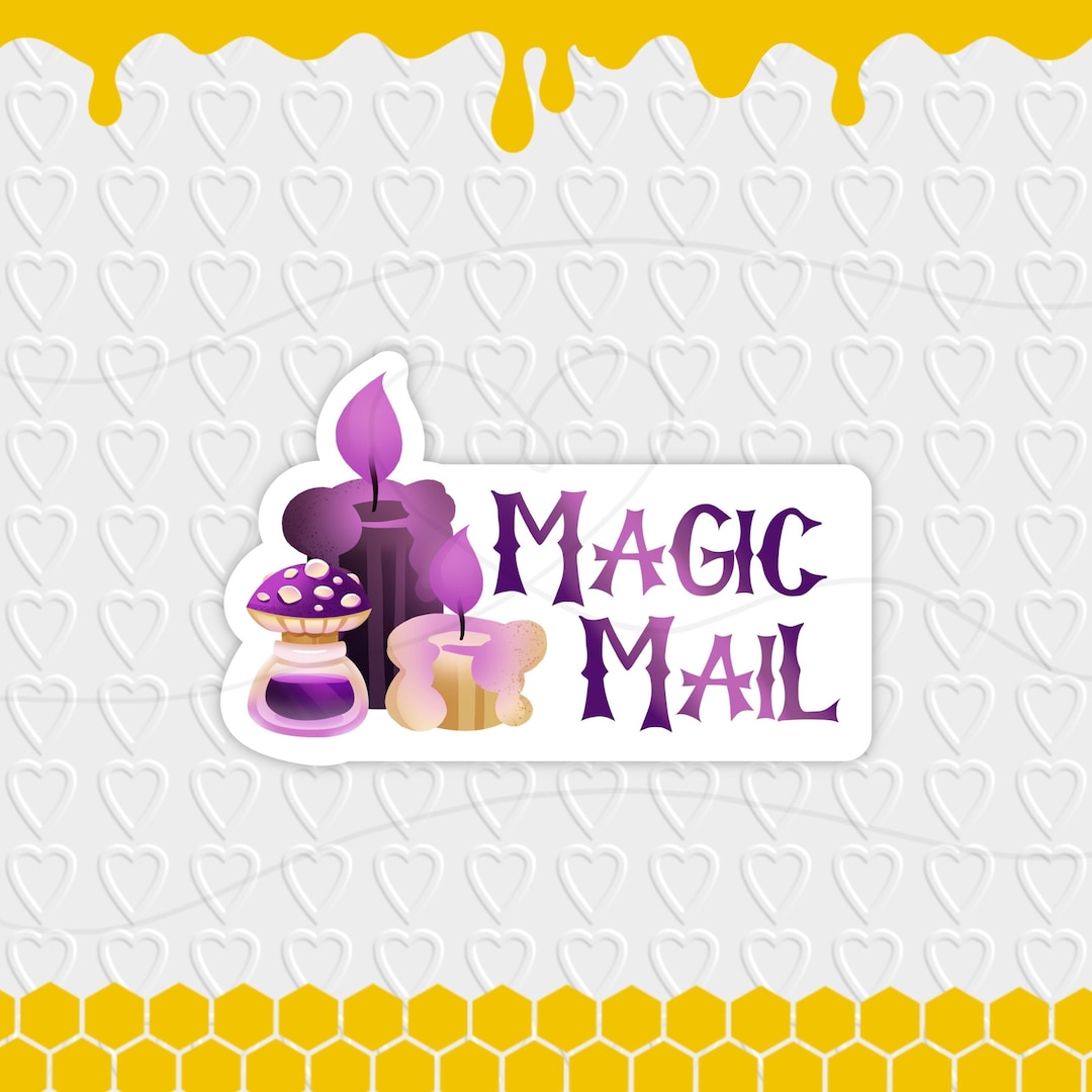 Magic Mail Digital Design Gothic Small Business And/or Pen Pal ...
