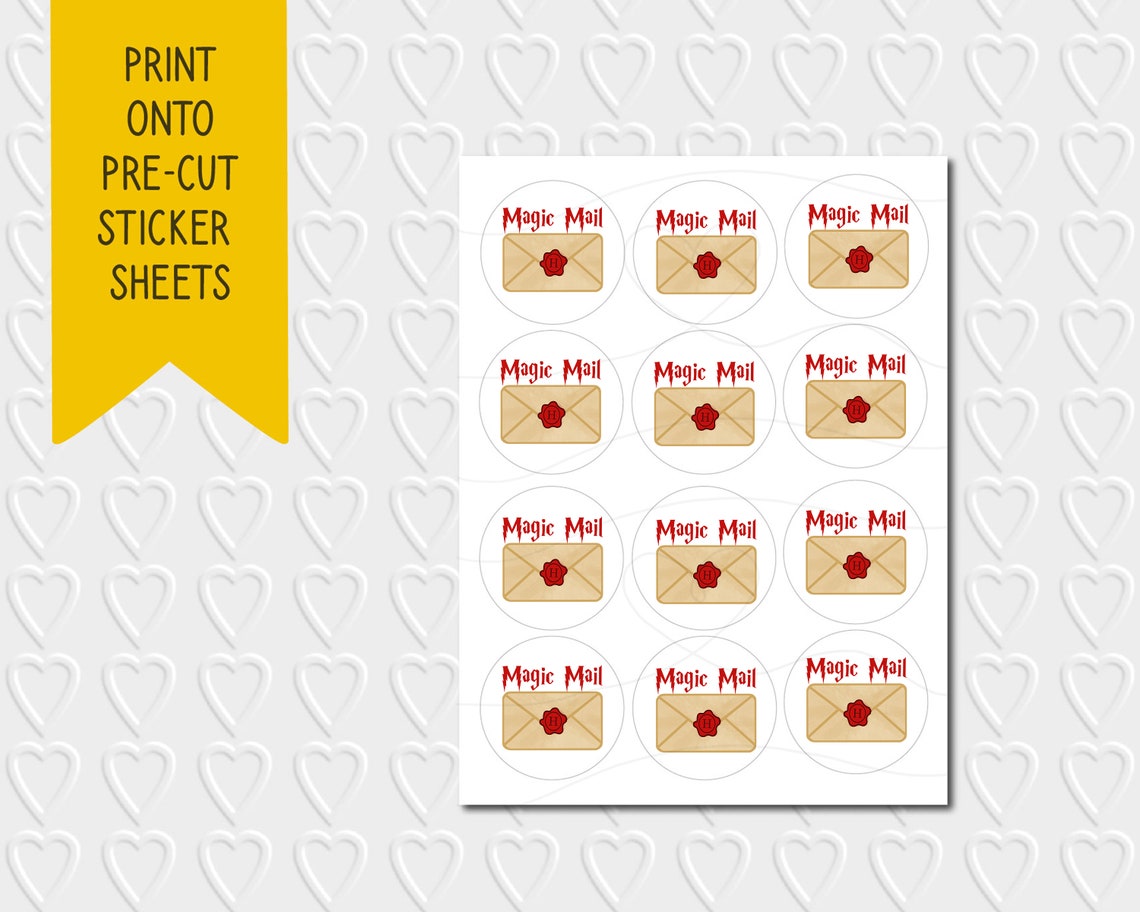 Magic Mail HP Wizard Inspired Digital Design | Small Business And/or ...