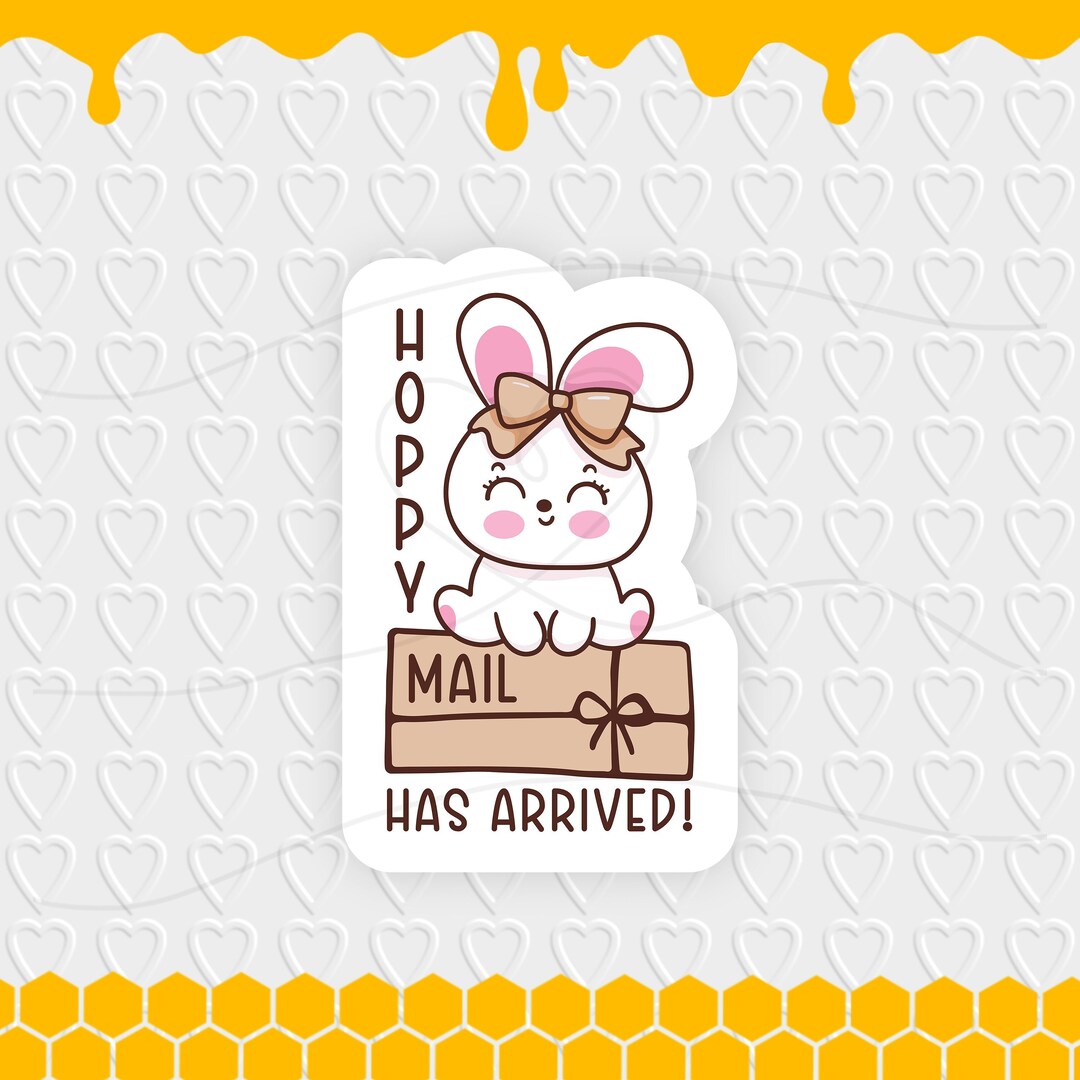 Hoppy Mail Has Arrived Digital Design | Easter Small Business / Pen Pal ...