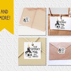 Your Spooky Mail Has Arrived Digital Design | Thank You And/or Pen Pal ...