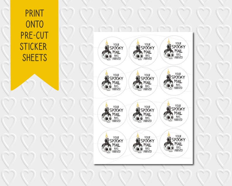 Your Spooky Mail Has Arrived Digital Design Thank You And/or - Etsy