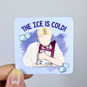 SVT Hoshi "the Ice is Cold!" Laminated Glossy Vinyl Sticker - Etsy