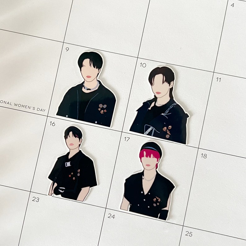 Stray Kids SKZ Case 143 Glossy Vinyl Sticker Pack - Etsy