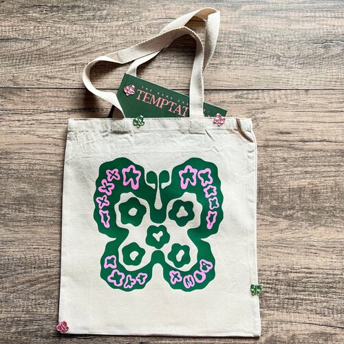 Txt Lullaby Butterfly Tote Bag Etsy