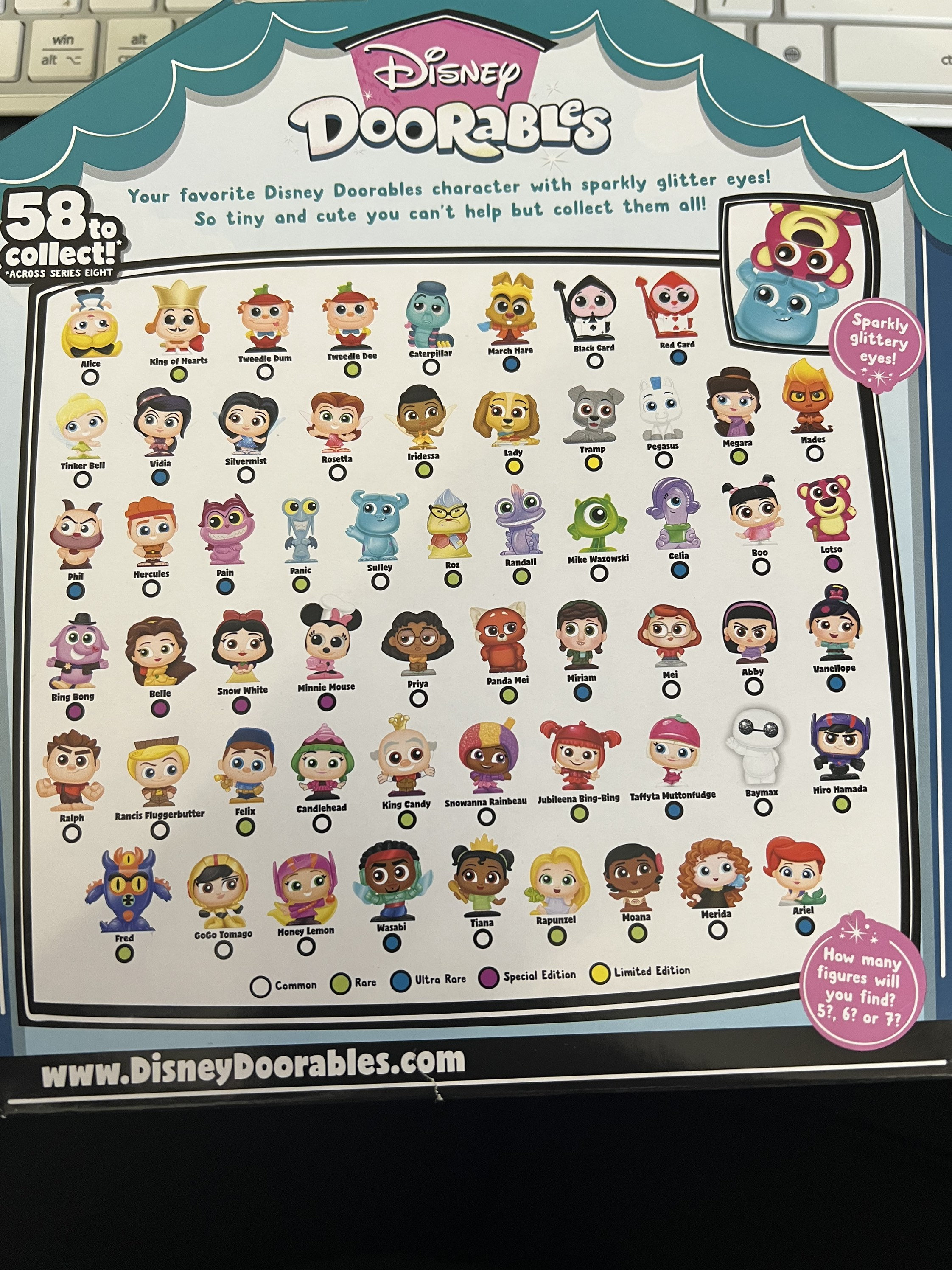 Disney Doorables Series 8 Regular Doorable Or Get A Keychains