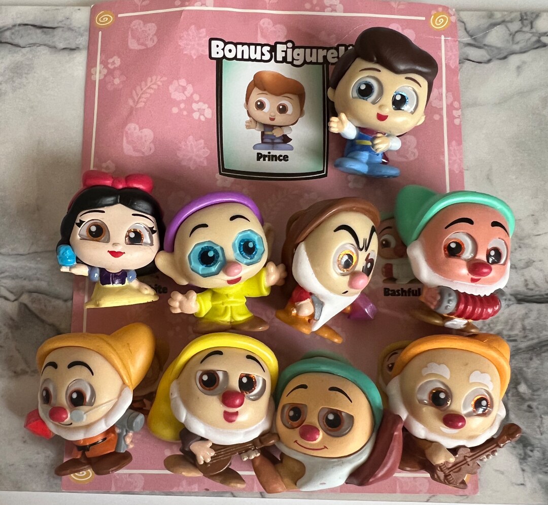 Disney Doorables Snow White Collection WITH BONUS PRINCE - Etsy