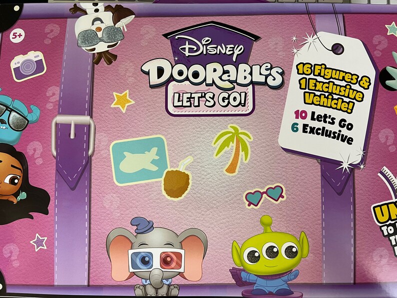Disney Doorables Let's Go Ultimate Vacation Series 1 & 2, Academy ...