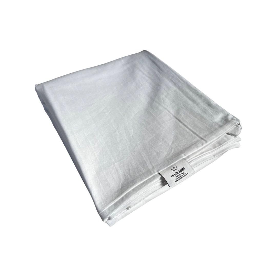 Handmade Kona White Cotton Futon Cover - Custom Shiki Style - Etsy