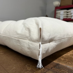 Futon With Cover . Hand Made Vintage Style Futon. Asa-no-ha Red Cover ...