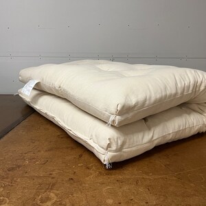 Futon With Cover . Hand Made Vintage Style Futon. Asa-no-ha Red Cover ...