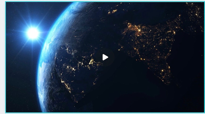 Virtual Universe Zoom Meeting Backdrop - Etsy