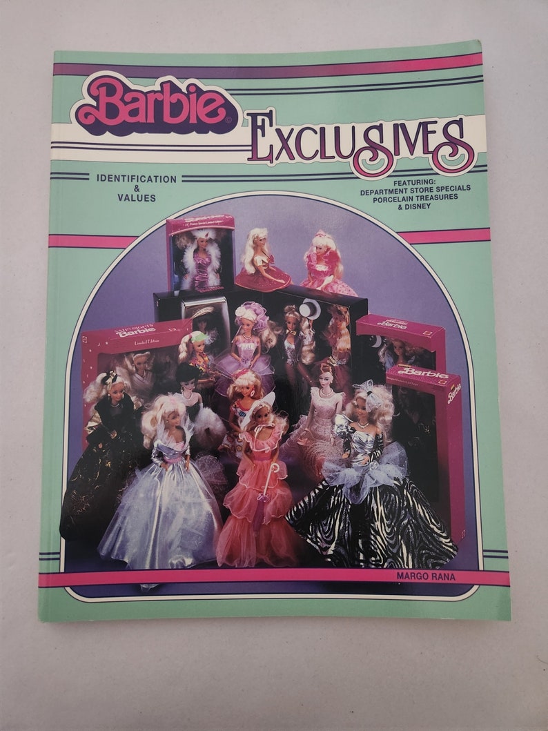 Barbie Exclusives Identification & Values Book 1995 - Etsy