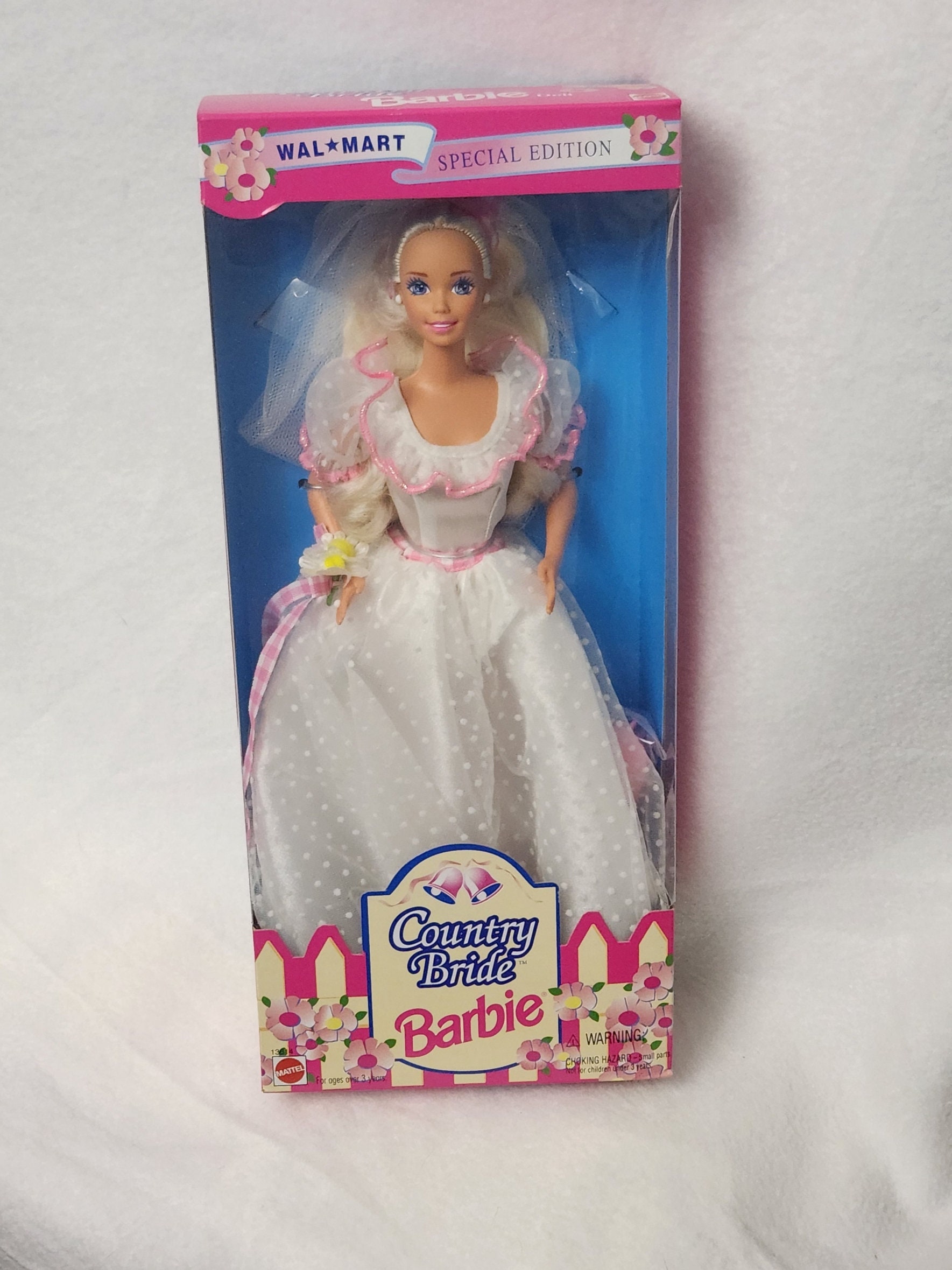 Barbie Country Bride Wal-mart Special Edition 1994 13614 NRFB - Etsy